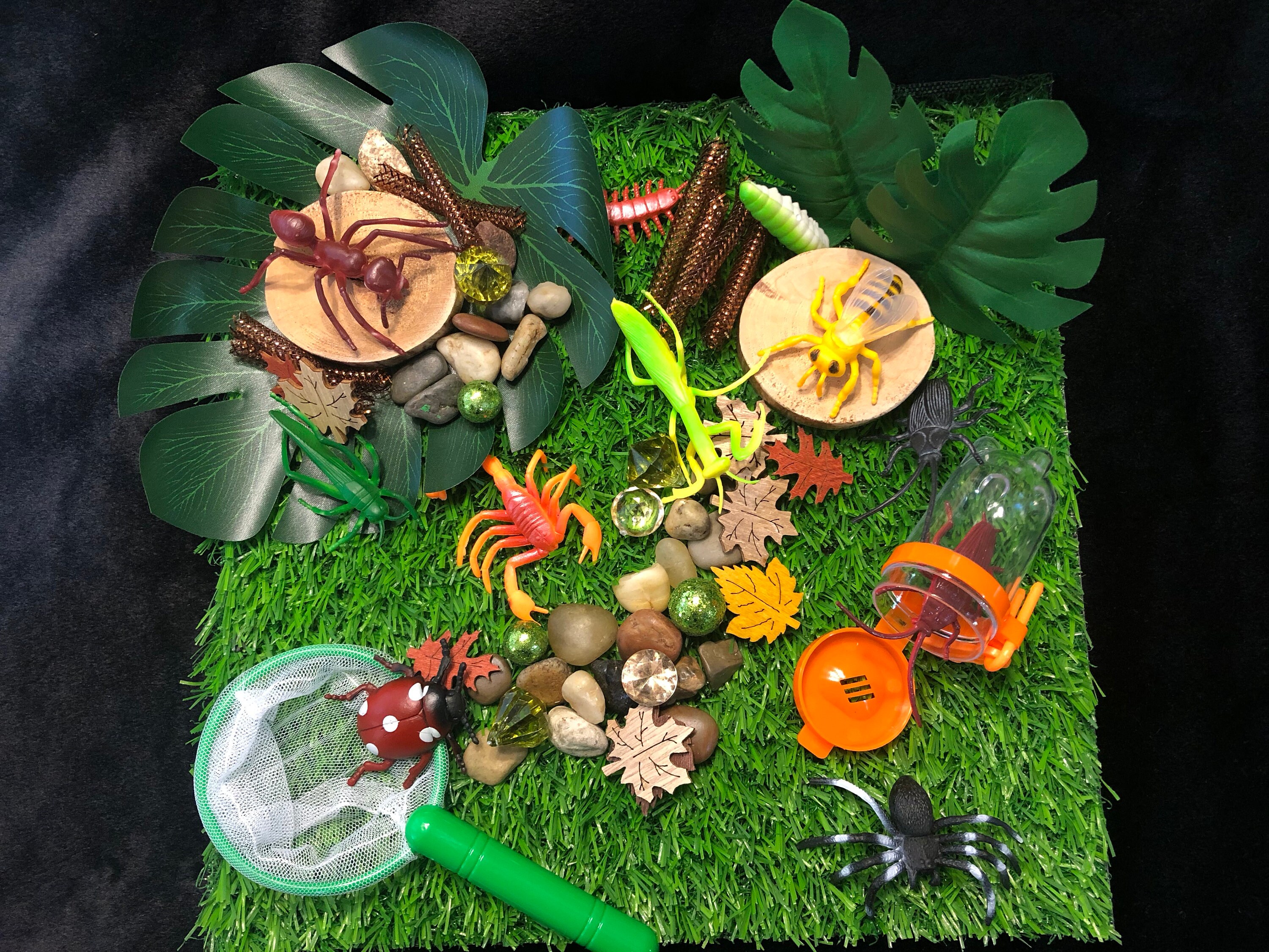 Bug Small World Play Bug Sensory Bin Bug Play Kit Bug | Etsy