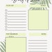 Printable Organization Bundle | 5 Page Printable Bundle - Etsy