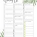 Printable Organization Bundle | 5 Page Printable Bundle - Etsy
