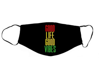 Reggae Face Mask - Etsy