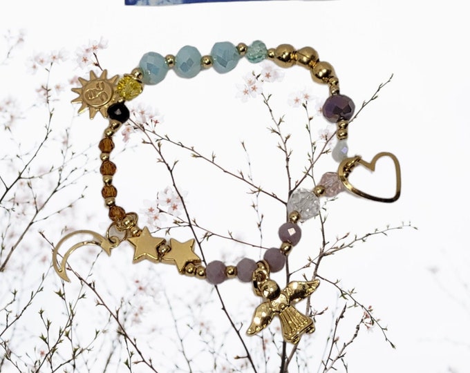 Handmade Guardian Angel Bracelet/protection and Guidance/religious ...