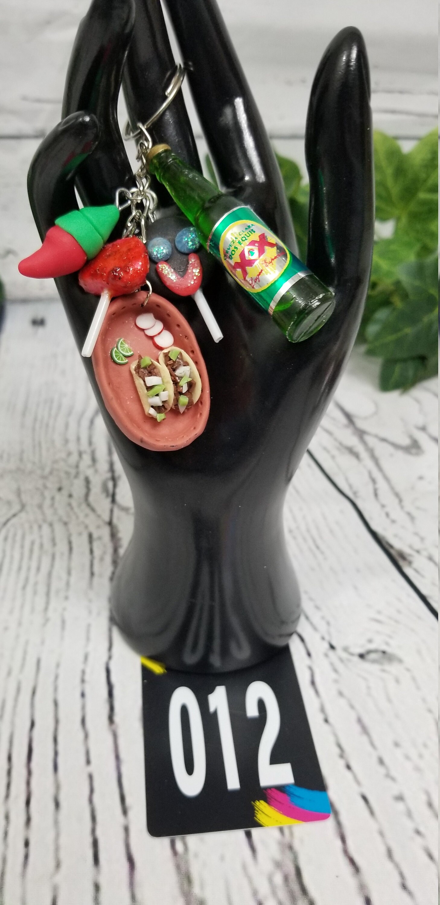 Mexican Antojitos Keychain/ Mexican Charm Keychain / Llavero | Etsy
