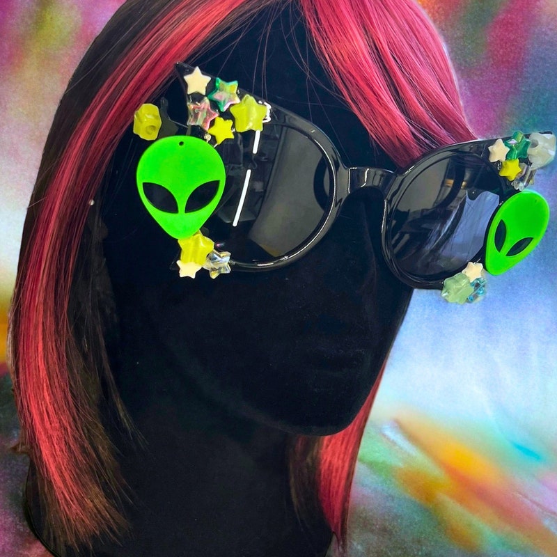 Alien Sunglasses - Etsy