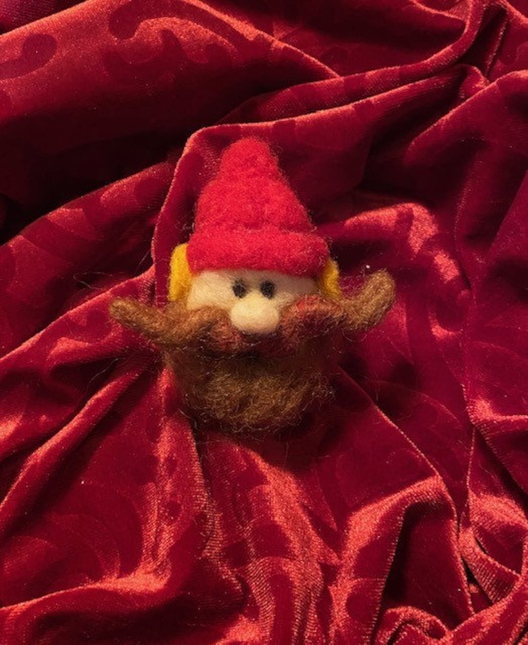 Needle Felted Wool Rudolf Red Nosed Reindeer Character Ornaments,hermey ...