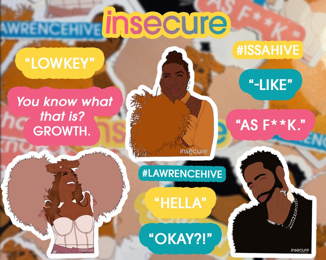 Insecure Sticker Pack - Etsy