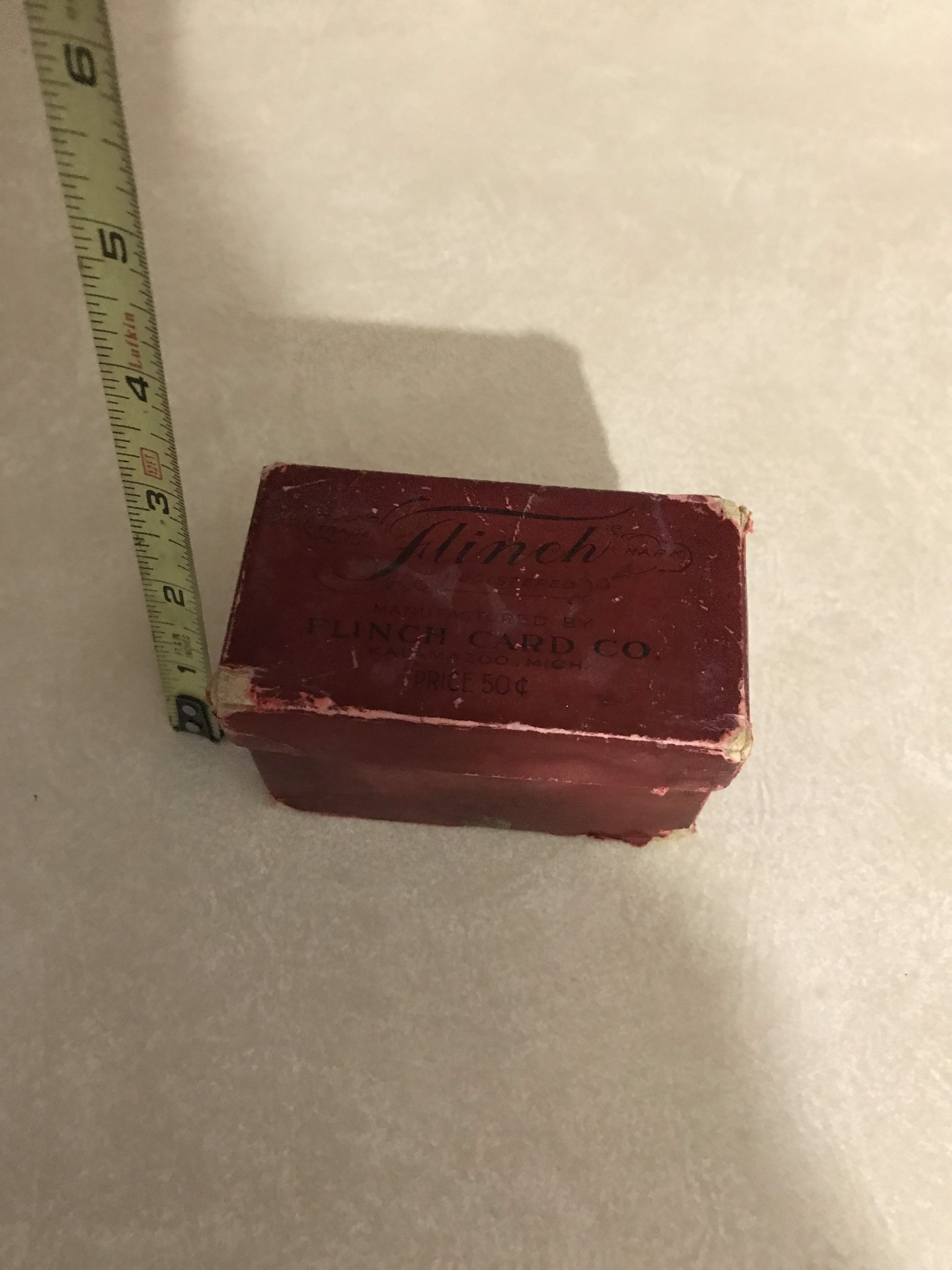 Antique Flinch Card Game Complete With Box and Instructions - Etsy