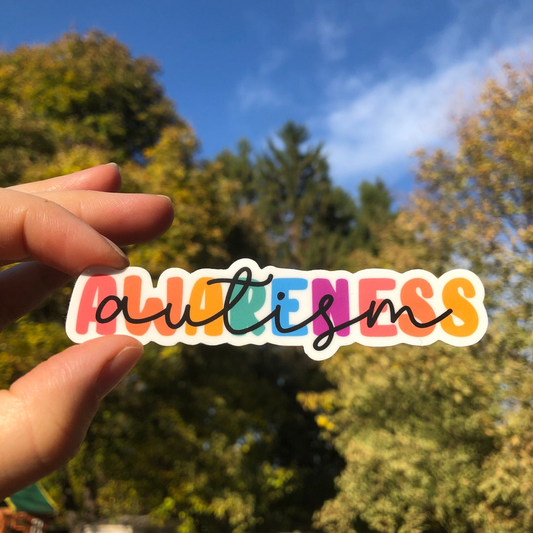 Autism Vinyl Sticker 4"x1" Accessibility Specialist Special Needs Mom ...
