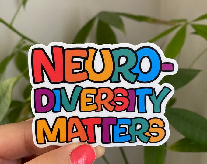 Neurodiversity Matters 3 Sticker Autism Awareness - Etsy