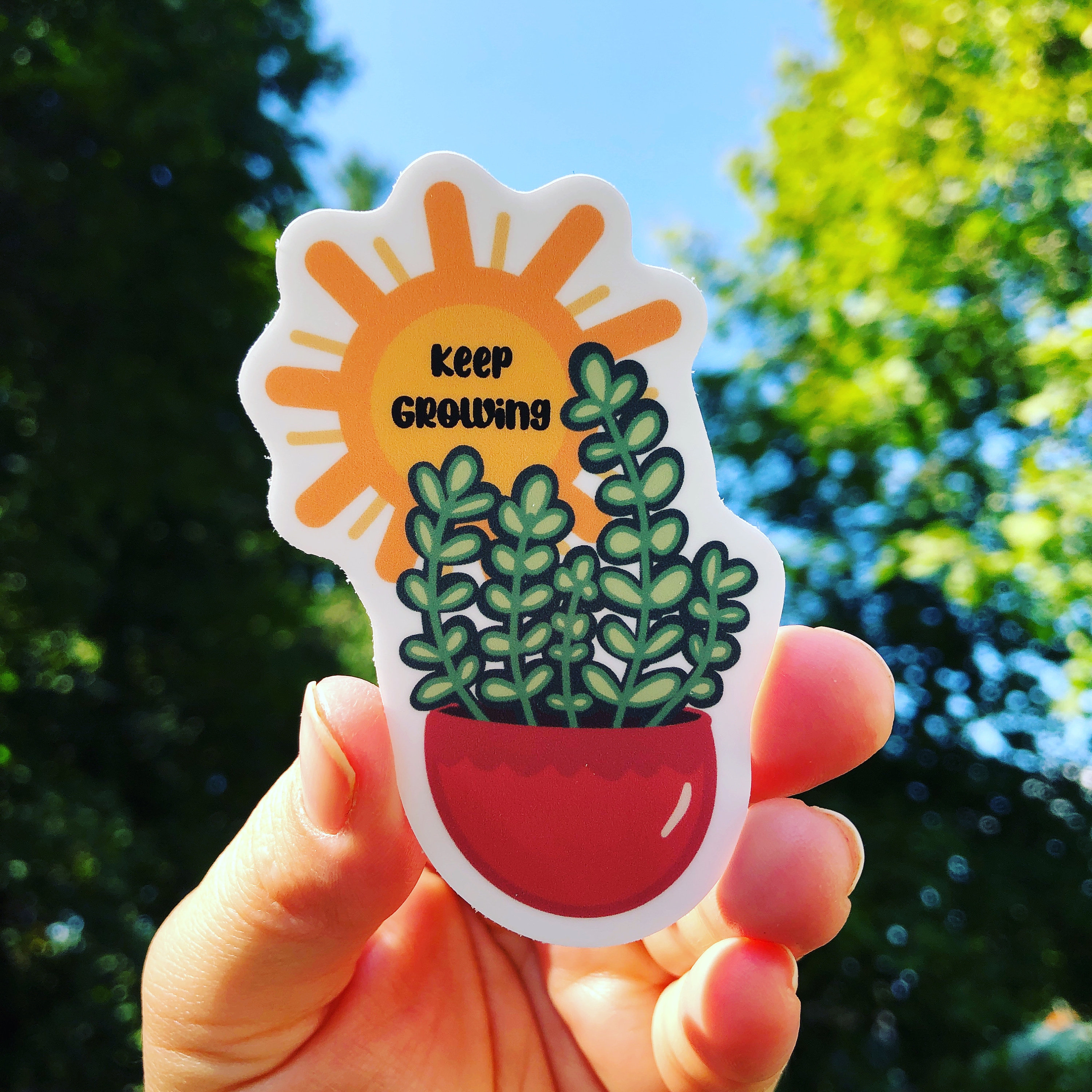 Keep Growing Vinyl Sticker 3x2 Autism Awareness | Etsy