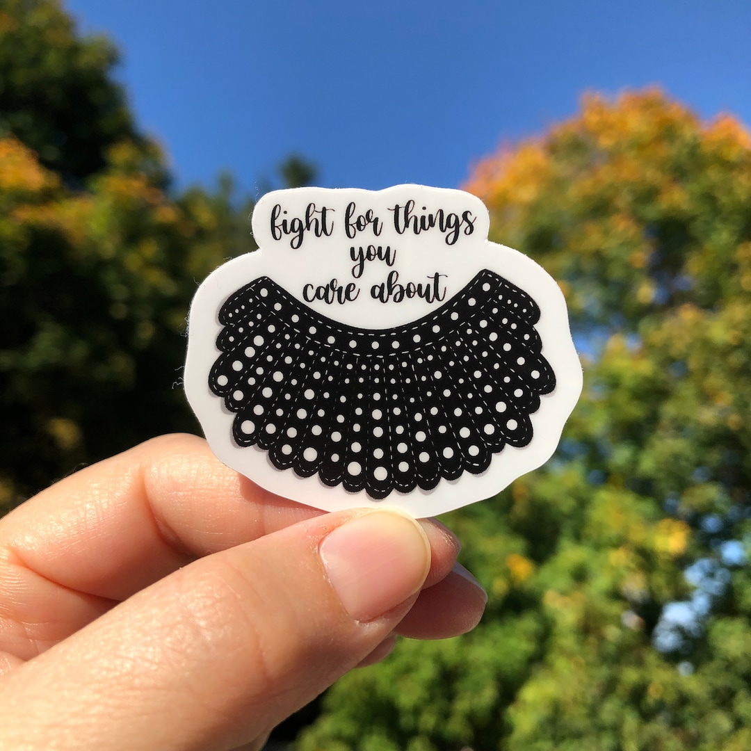 Neurodiversity RGB Collar Fight for Things You Vinyl Sticker 2"x1.75 ...