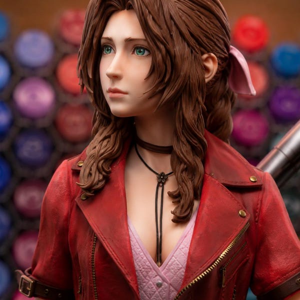 Painted Aerith Figure - Etsy