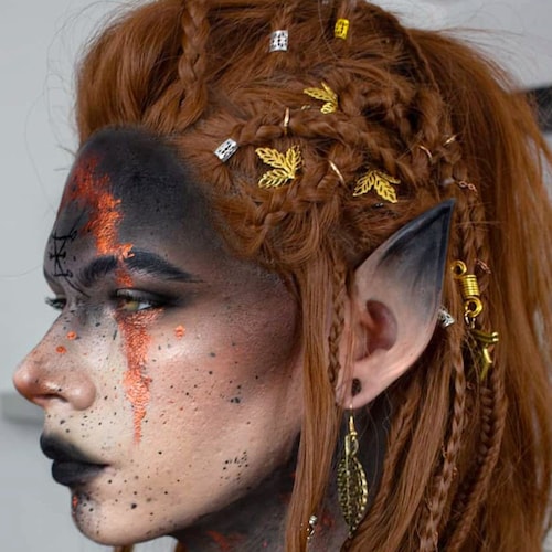 Wood Elf Lace Front Braided Wig Including Hair Accessories - Etsy