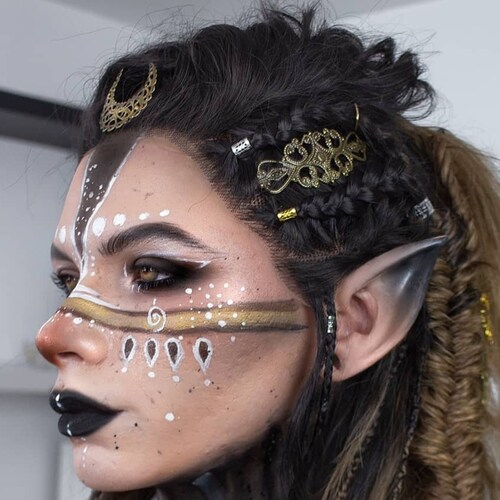 Light Elf Lace Front Wig Including Hair Accessories Elven - Etsy