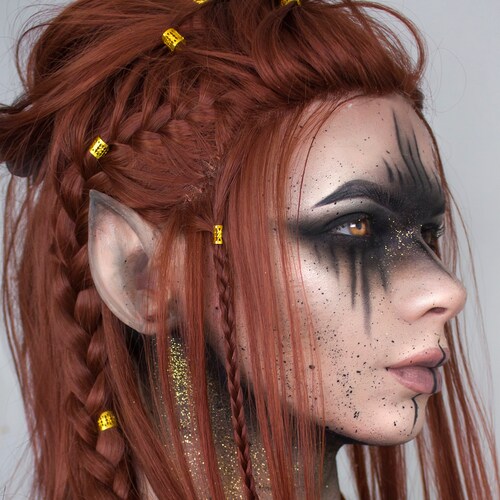 Light Elf Lace Front Wig Including Hair Accessories Elven - Etsy