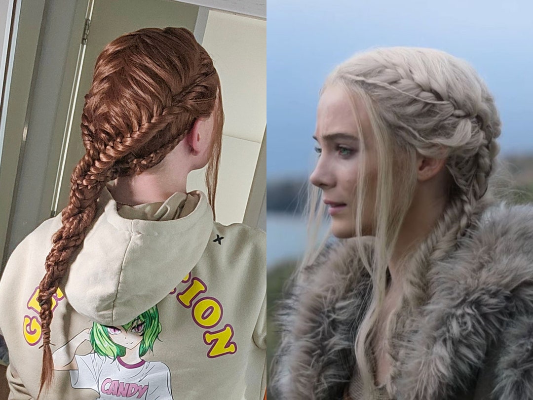 Ciri: the Witcher (season 2) Lace Front Cosplay Wig, Witcher TV Show ...