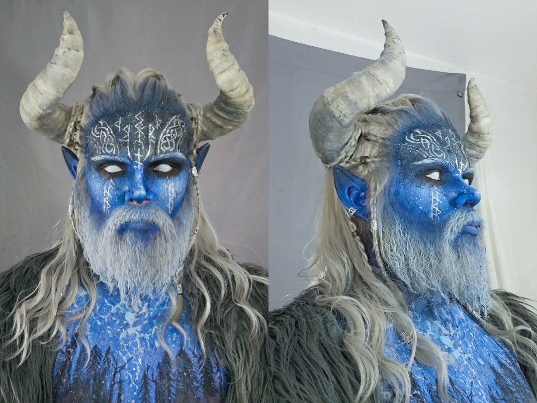 Ymir: Ice Giant Lace Front Braided Wig Including Hair Accessories ...