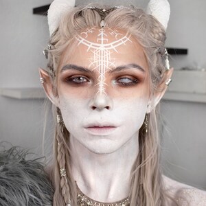 Light Elf Lace Front Wig Including Hair Accessories, Elven Wig, Cosplay ...