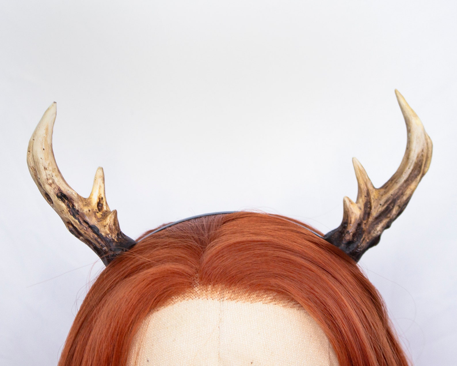 READY TO SHIP Medium Antlers Headband Larp Cosplay Horns - Etsy UK
