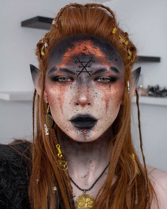 Tribal Warrior Makeup