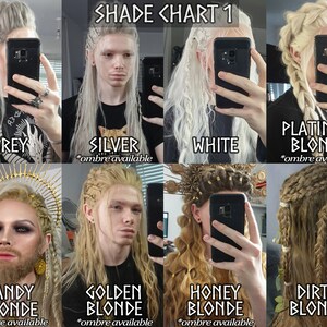 Vikings: Torvi Lace Front Braided Wig Including Hair Rings, Cosplay Wig ...