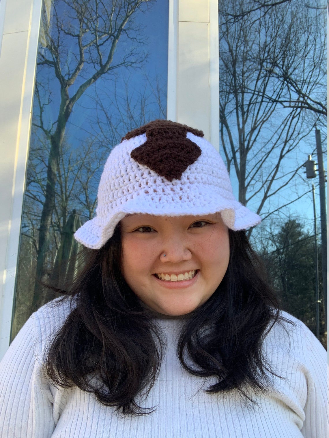 Appa Bucket Hat Crochet Handmade Avatar the Last Airbender | Etsy