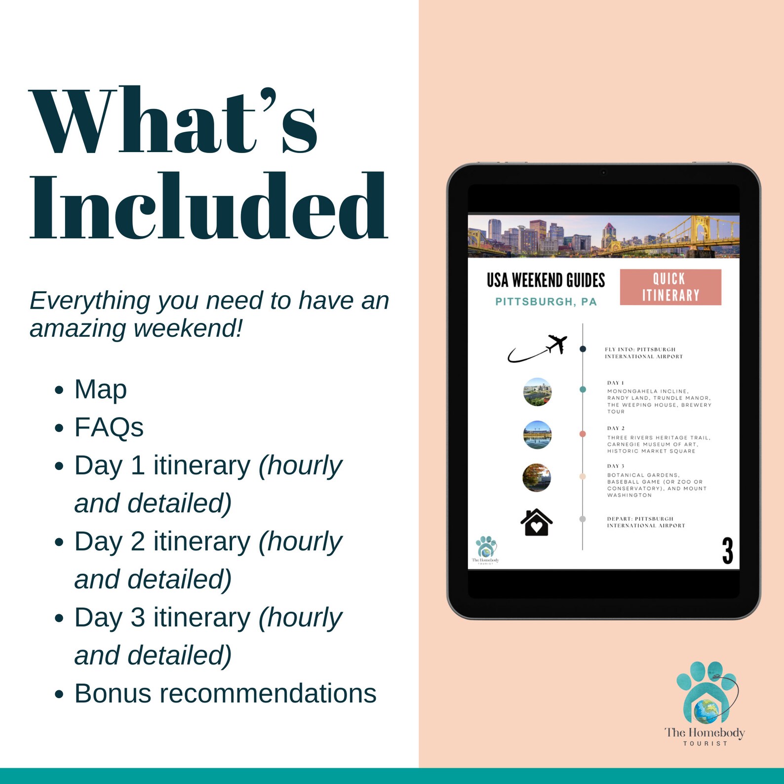 Pittsburgh, PA Weekend Itinerary | USA Weekend Guides | Pittsburgh ...