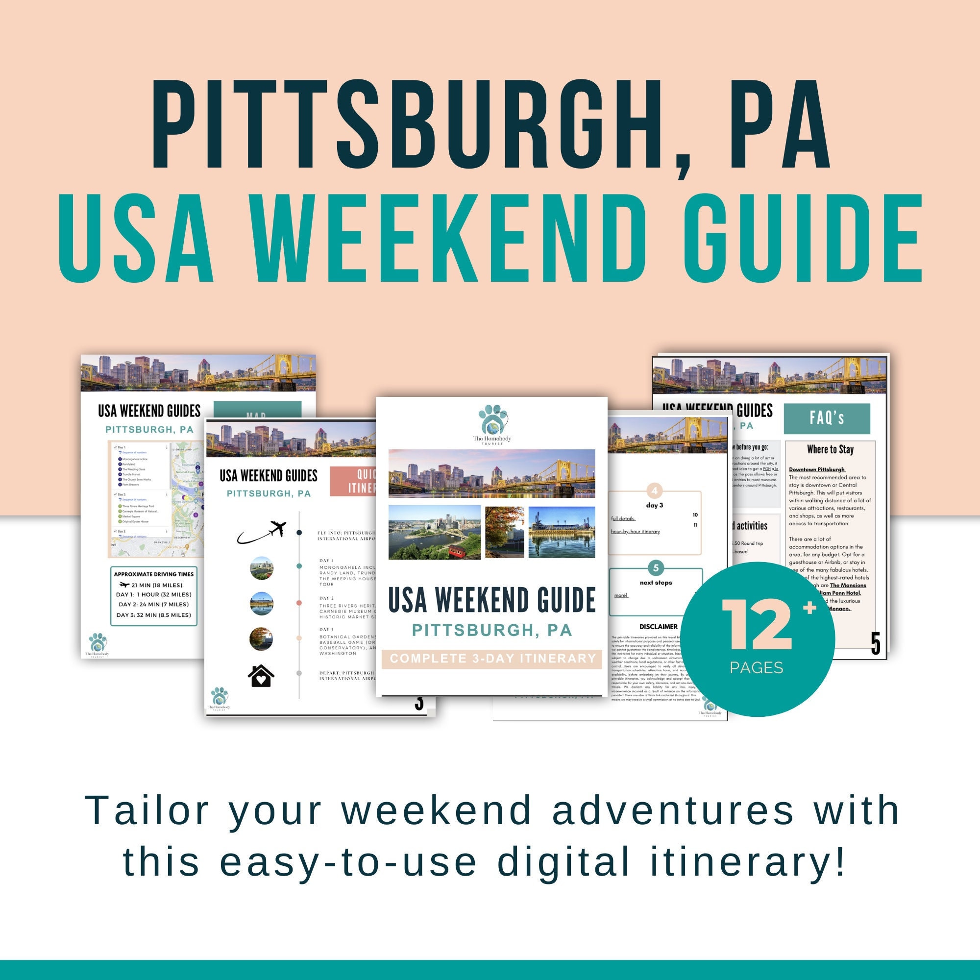 Pittsburgh, PA Weekend Itinerary | USA Weekend Guides | Pittsburgh ...