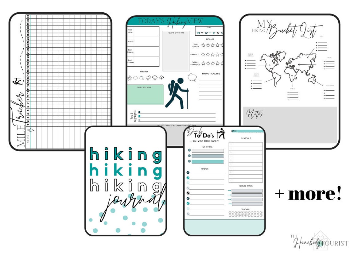 Hiking Journal - Etsy