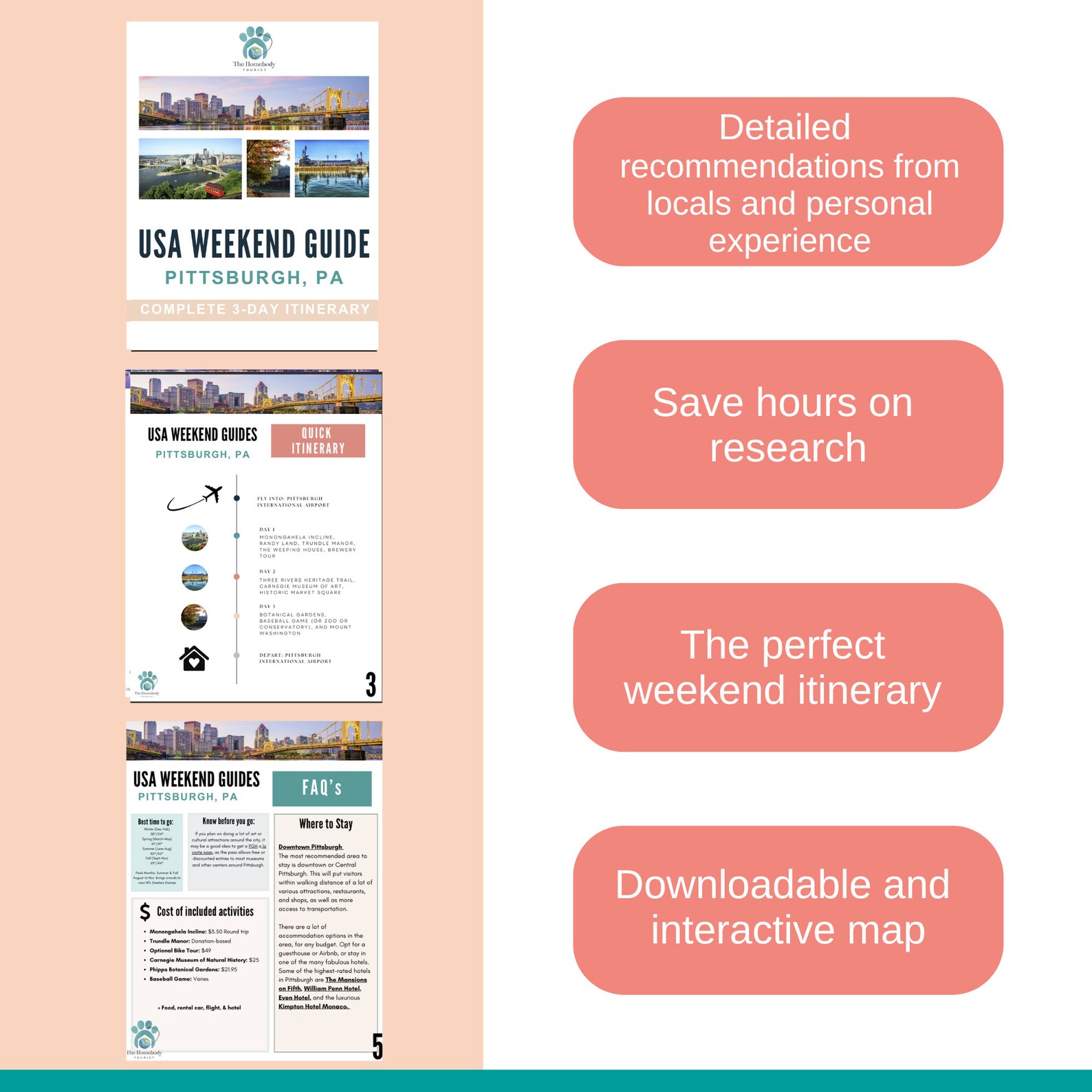 Pittsburgh, PA Weekend Itinerary | USA Weekend Guides | Pittsburgh ...