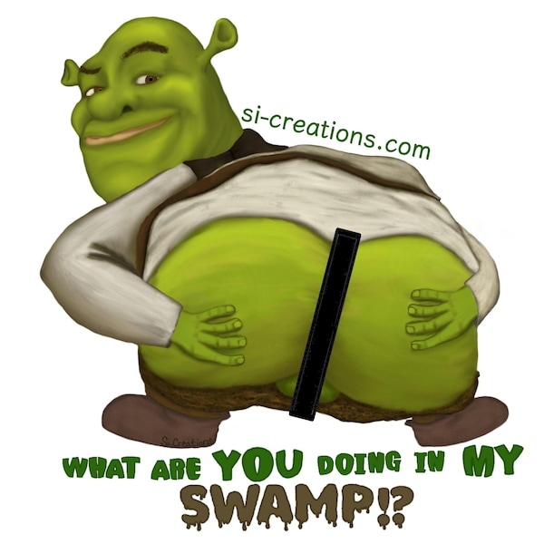 Shrek Butt - Etsy