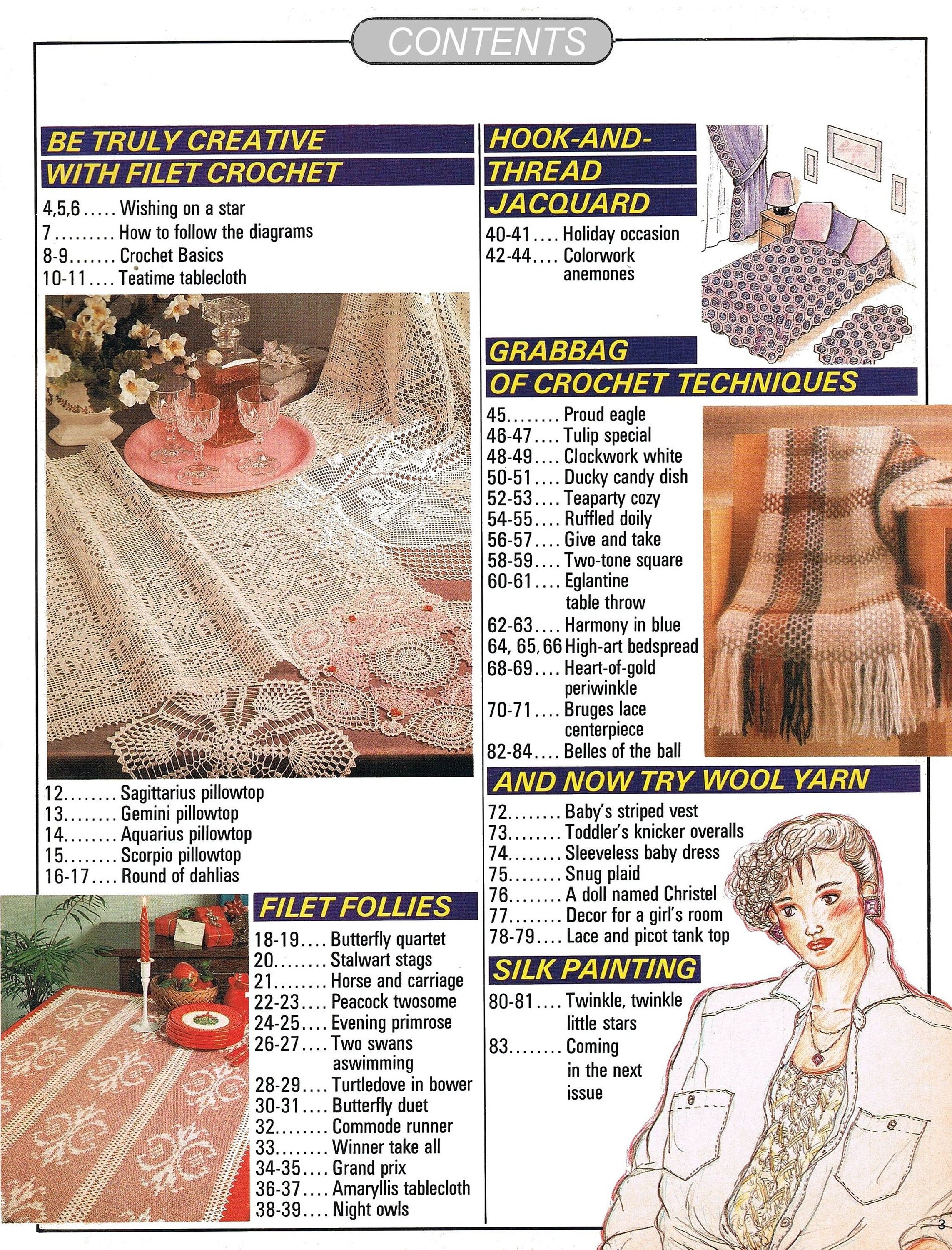Magic Crochet No. 60, June 1989 - DOWNLOAD ONLY - Etsy