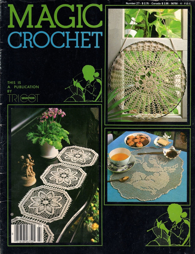 Magic Crochet No. 27, October 1983 - DOWNLOAD ONLY - Etsy