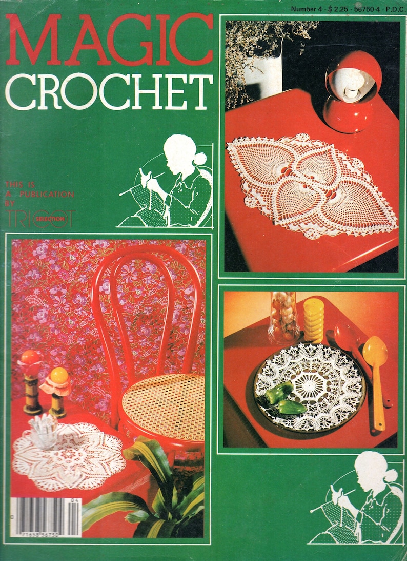 Magic Crochet No. 04, December 1979 - DOWNLOAD ONLY - Etsy