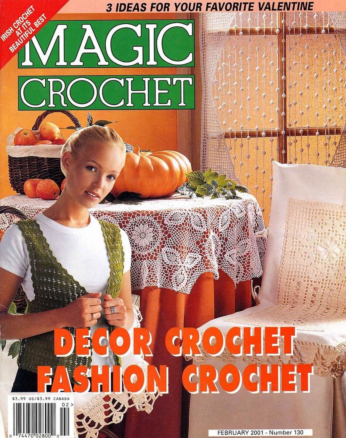 Magic Crochet Magazine No. 130, February 2001-PDF DOWNLOAD ONLY - Etsy