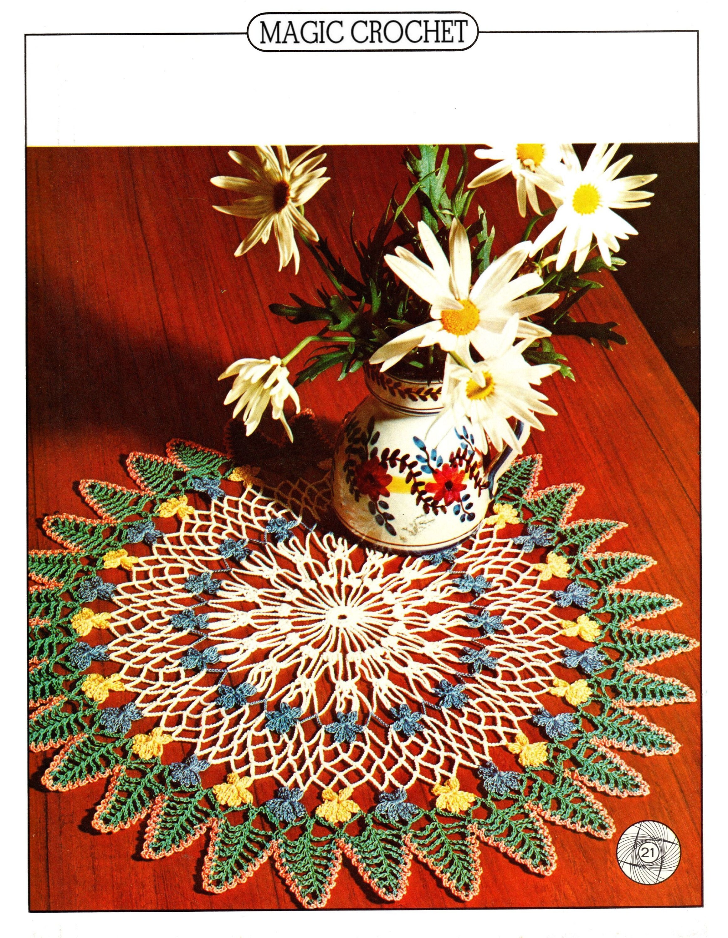 Magic Crochet No. 01, June 1970 - PDF DOWNLOAD - Etsy