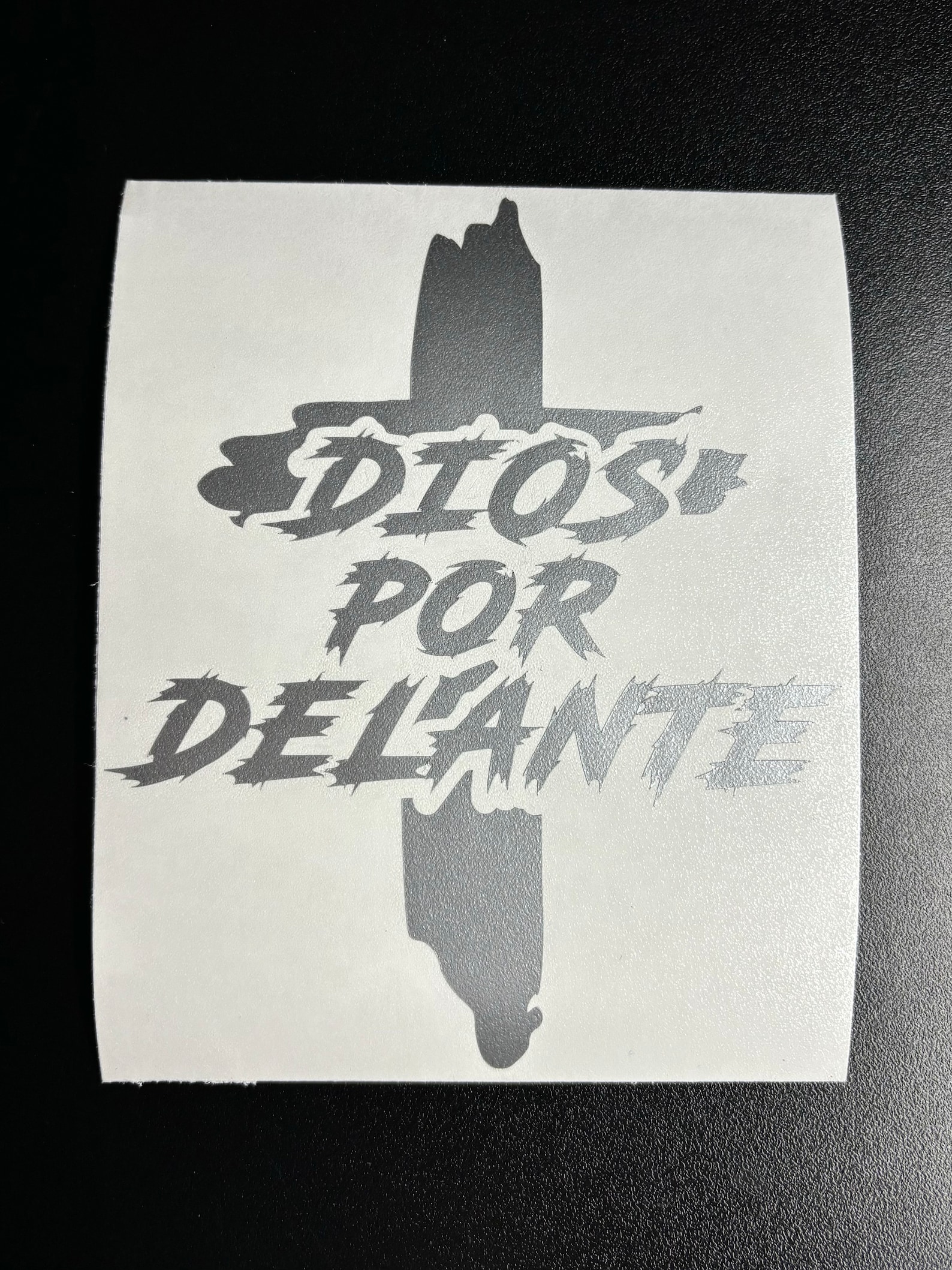 Dios Por Delante Decal - Etsy