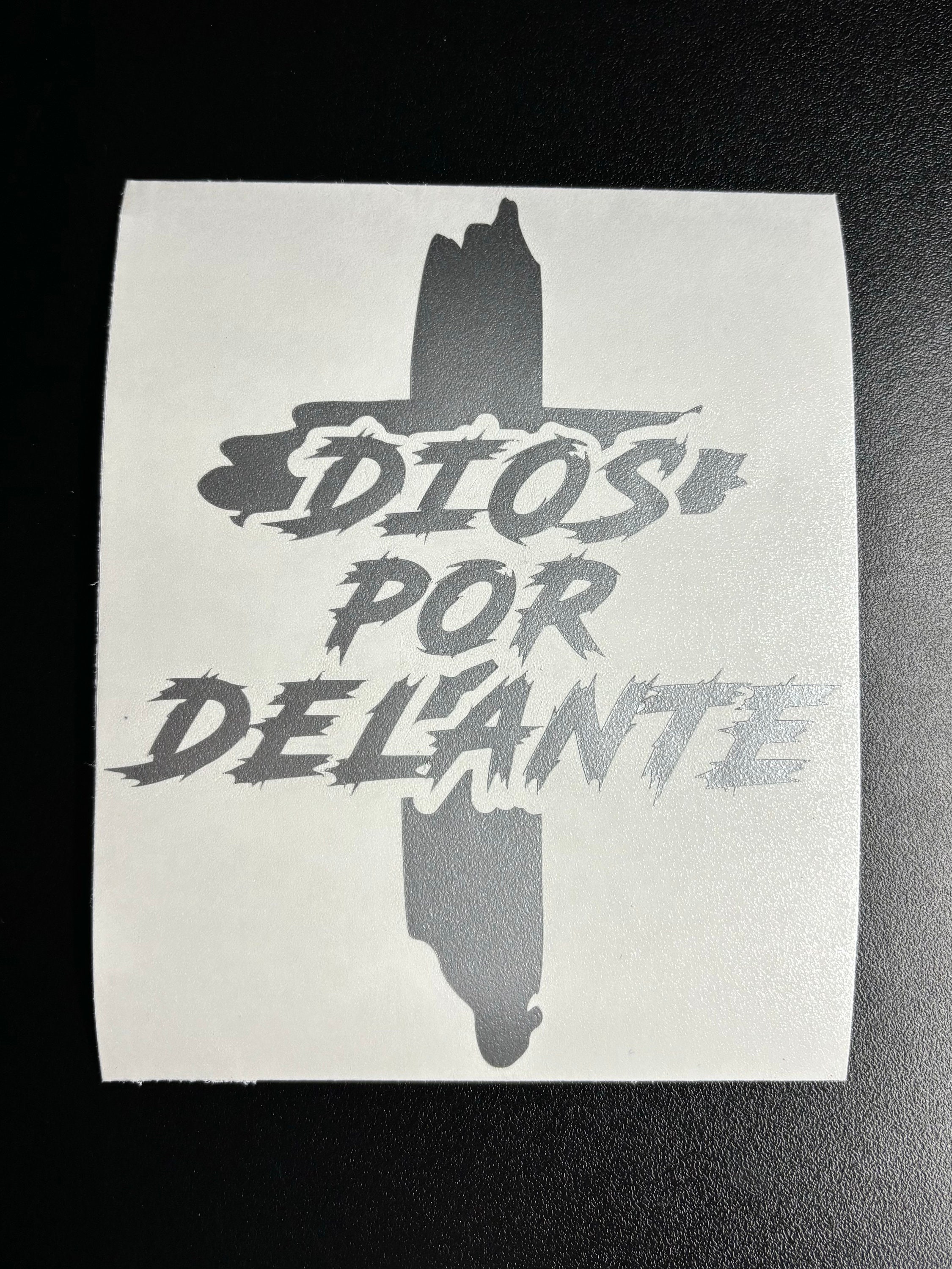 Dios Por Delante Decal - Etsy