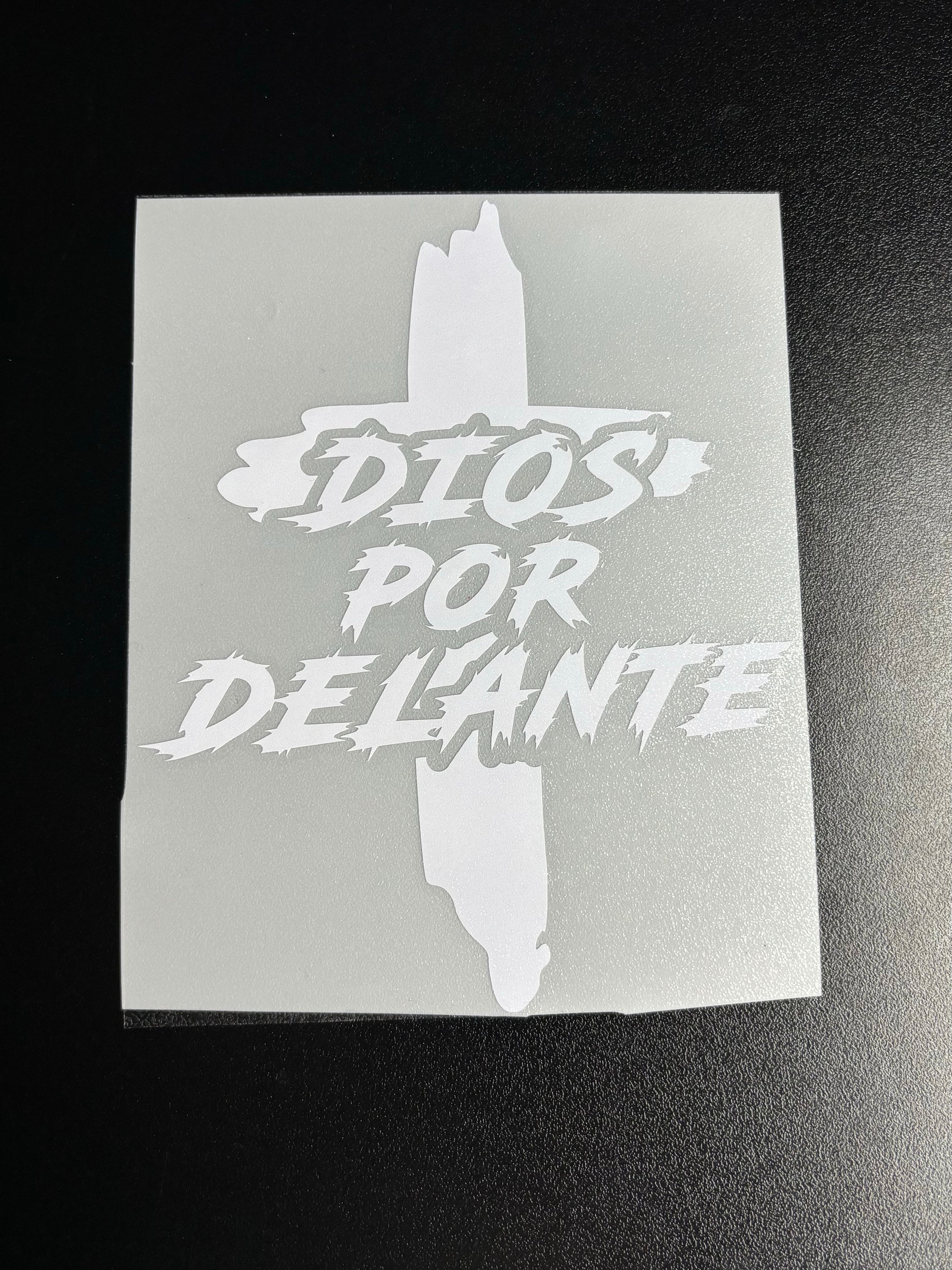 Dios Por Delante Decal - Etsy