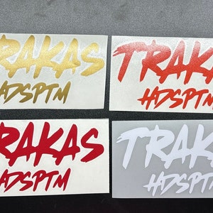 Trakas Decal - Etsy