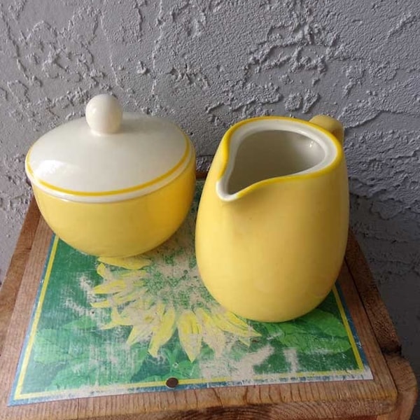 Yellow Creamer - Etsy
