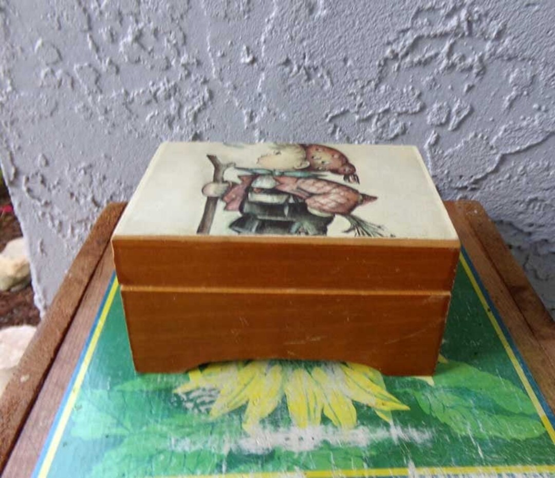 Hummel Music Box, Vintage Hummel Music Box, Hummelwerk Music Box, Made ...