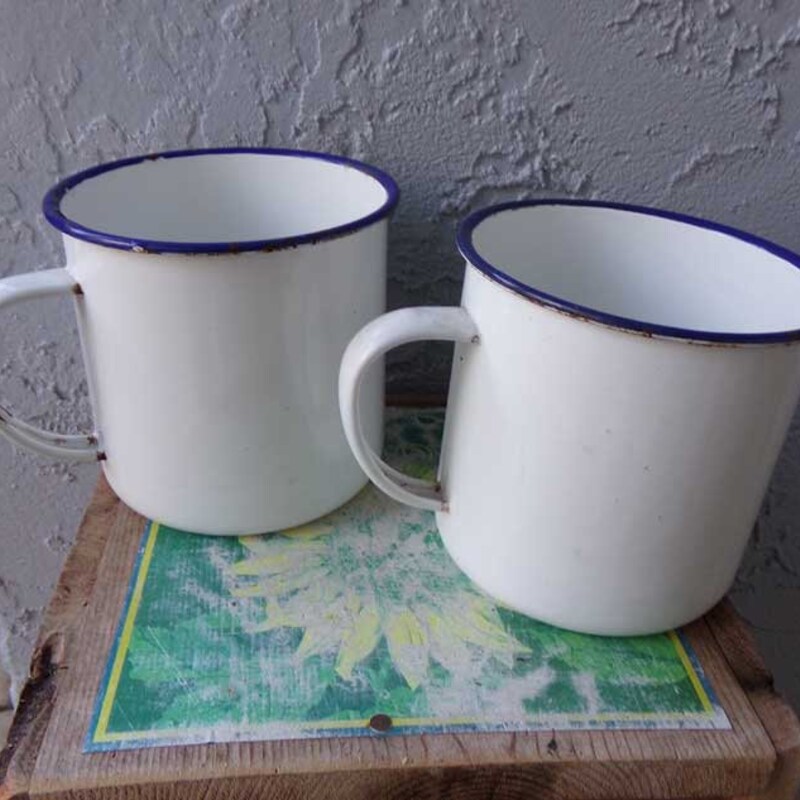 Enamelware Cups - Etsy