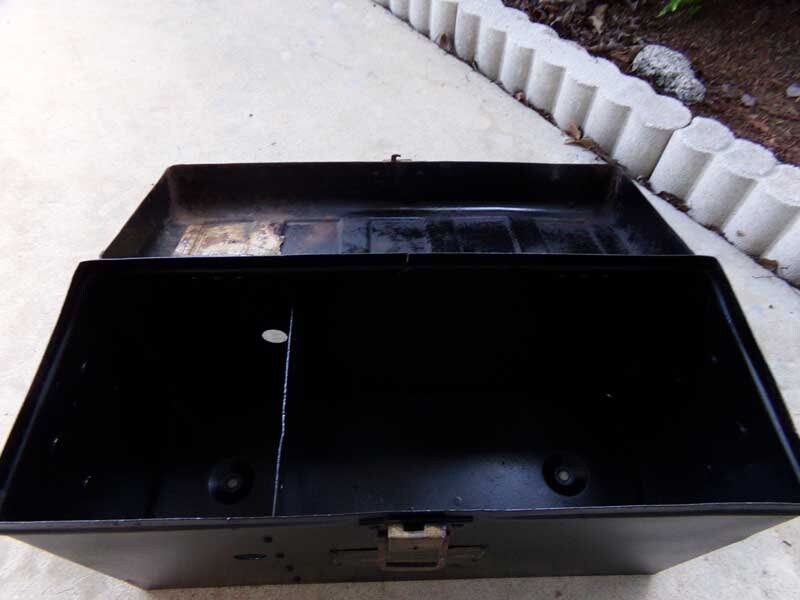 Edison Nickle Iron Battery Storage Box, Vintage Battery Storage Box ...