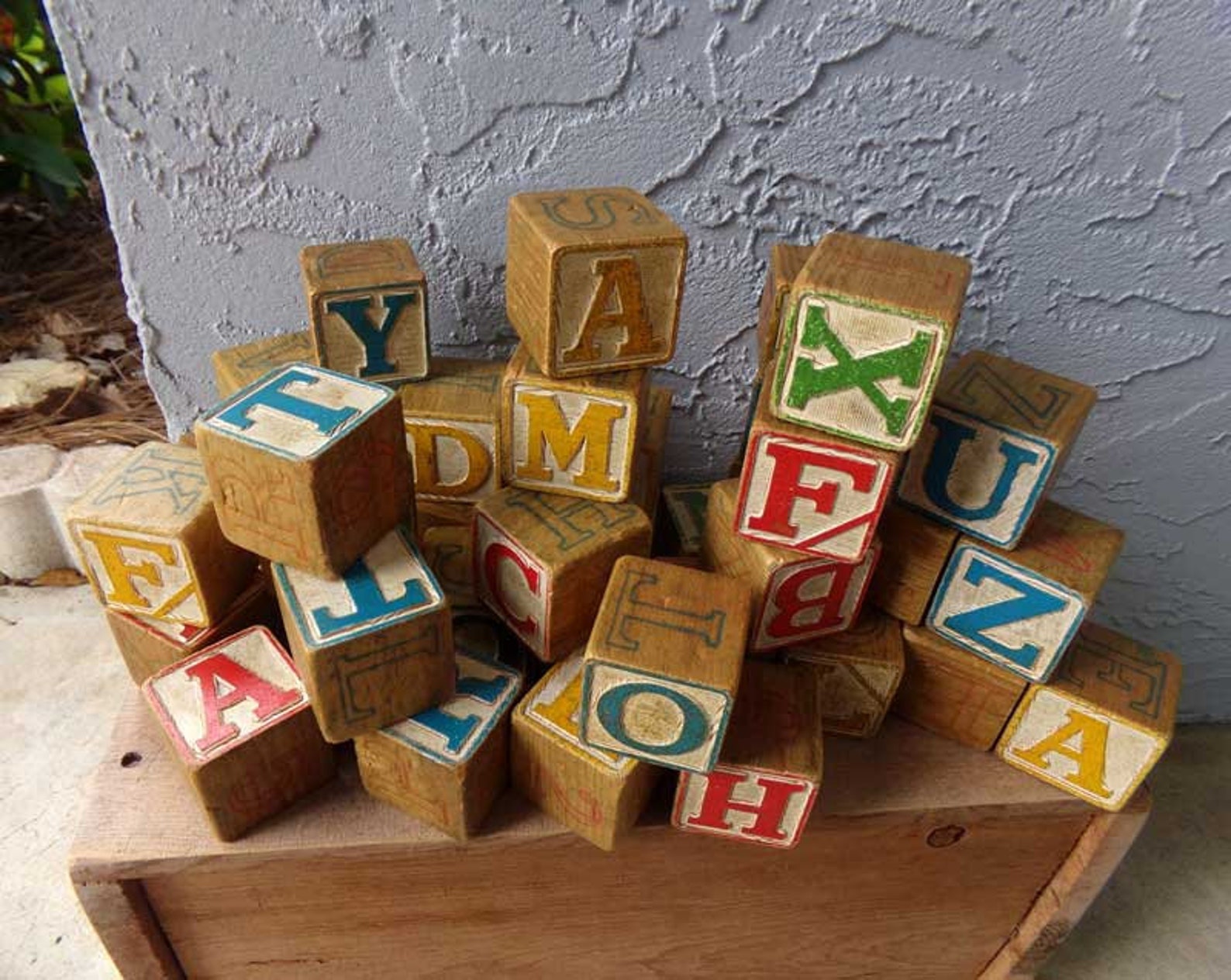 Playskool Blocks, Playskool Alphabet Blocks, Vintage Alphabet Blocks ...