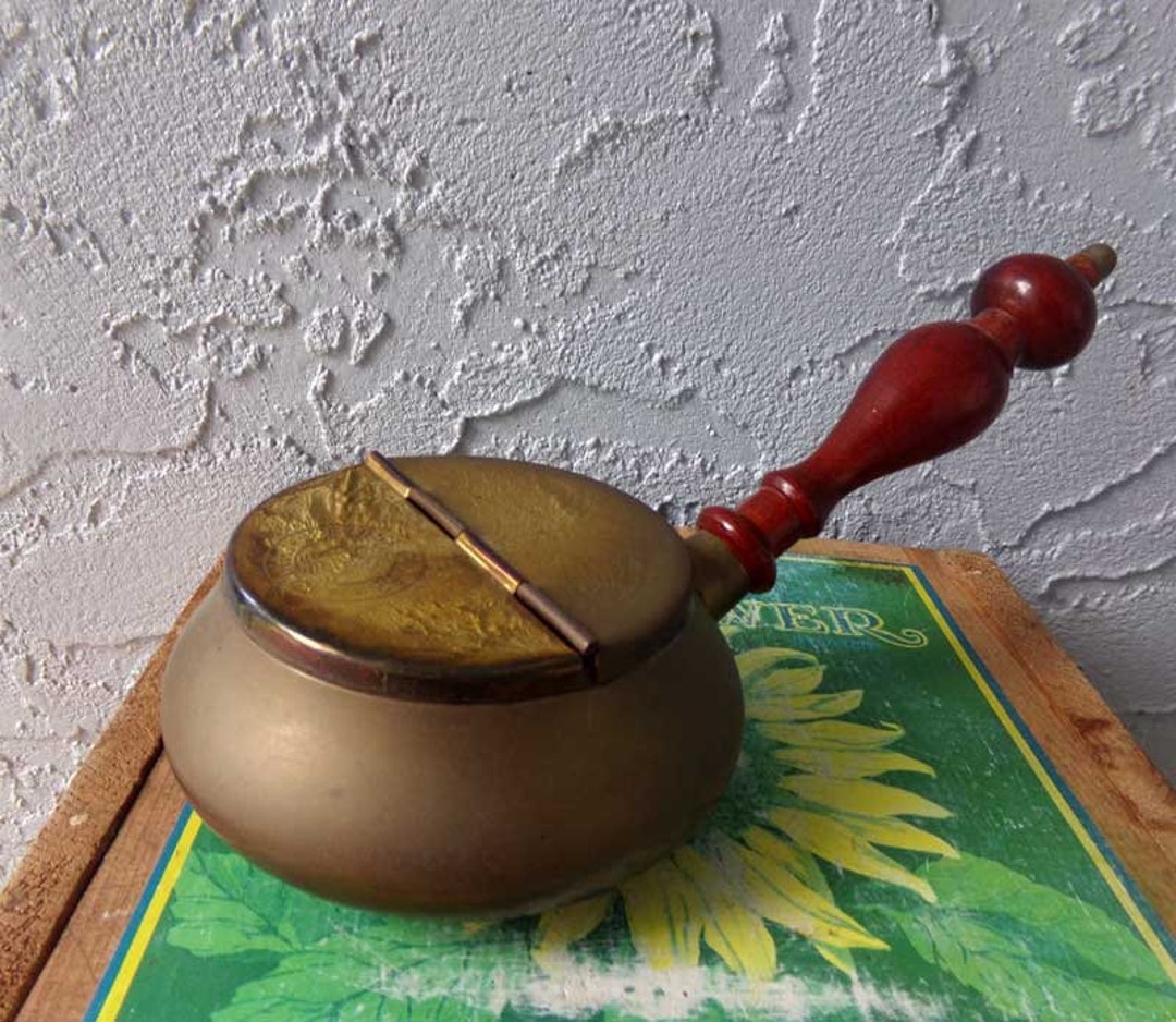 Brass Long Handle Flip Ashtray, First Class Only Ashtray, Authentic ...