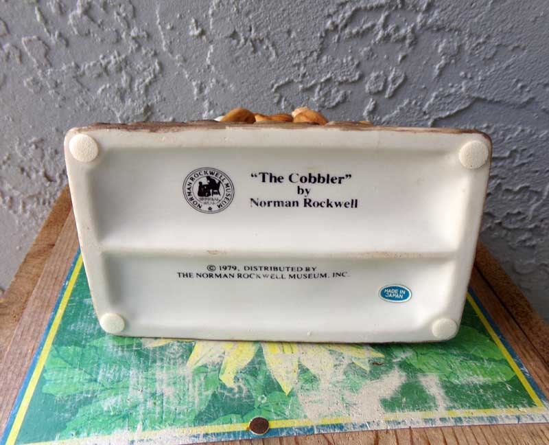 Norman Rockwell "the Cobbler" Figurine, Norman Rockwell Figurine ...