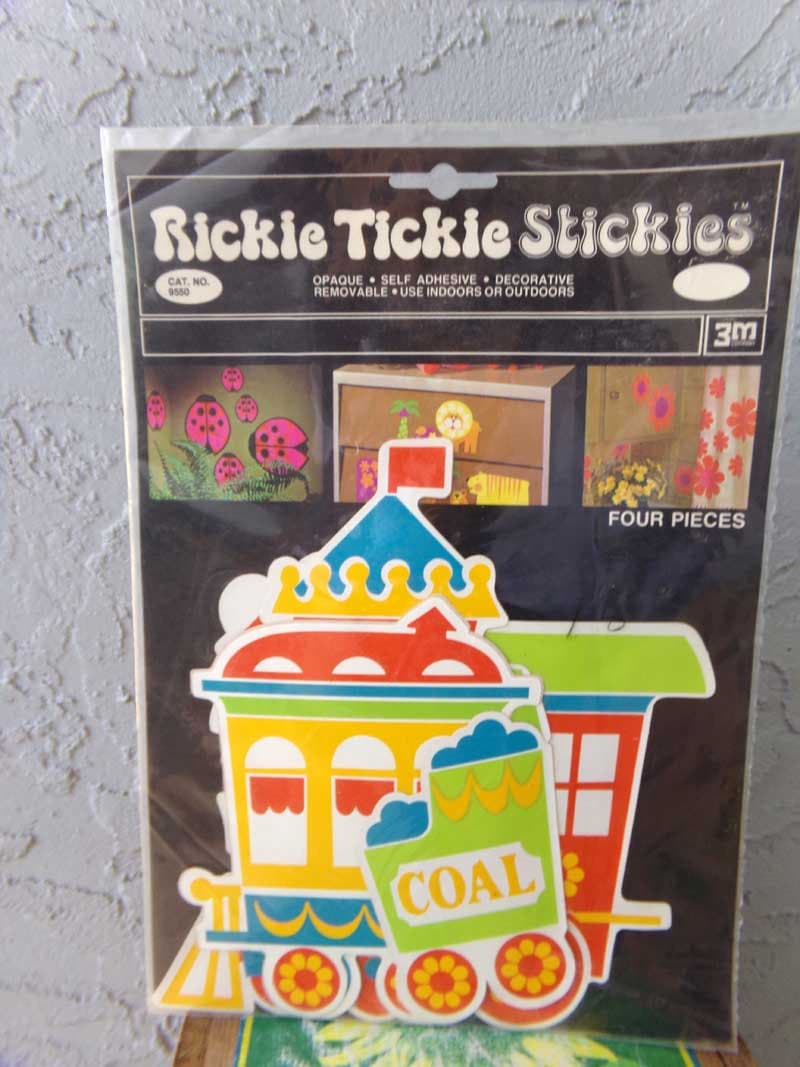 Rickie Tickie Stickies Train Decals, Train Decals, Nursery Decor, Train ...