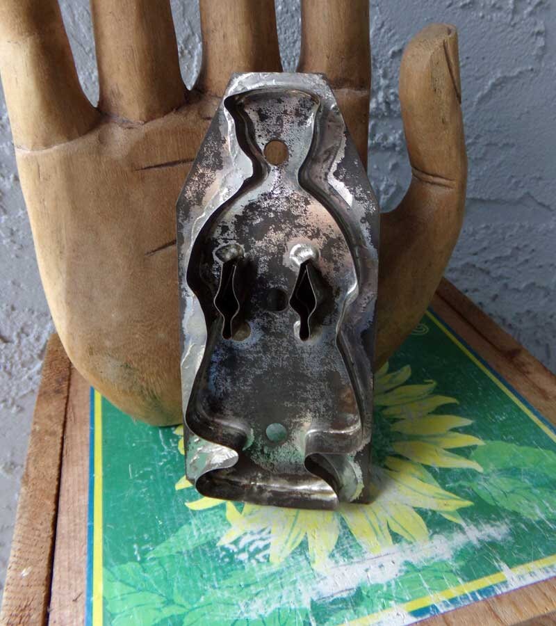 Amish Cookie Cutter, Vintage Amish Lady Cookie Cutter, Hand Made Cookie ...