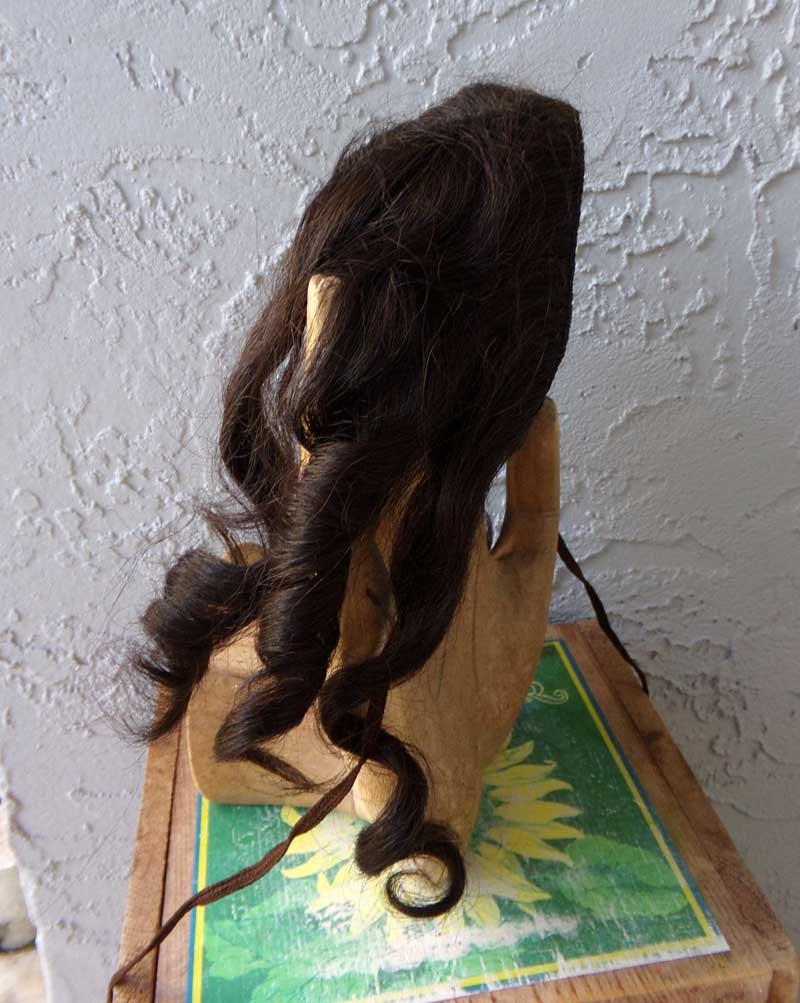 Victorian Wig Hair Piece, Vintage Hair Piece, Victorian Hair Piece ...
