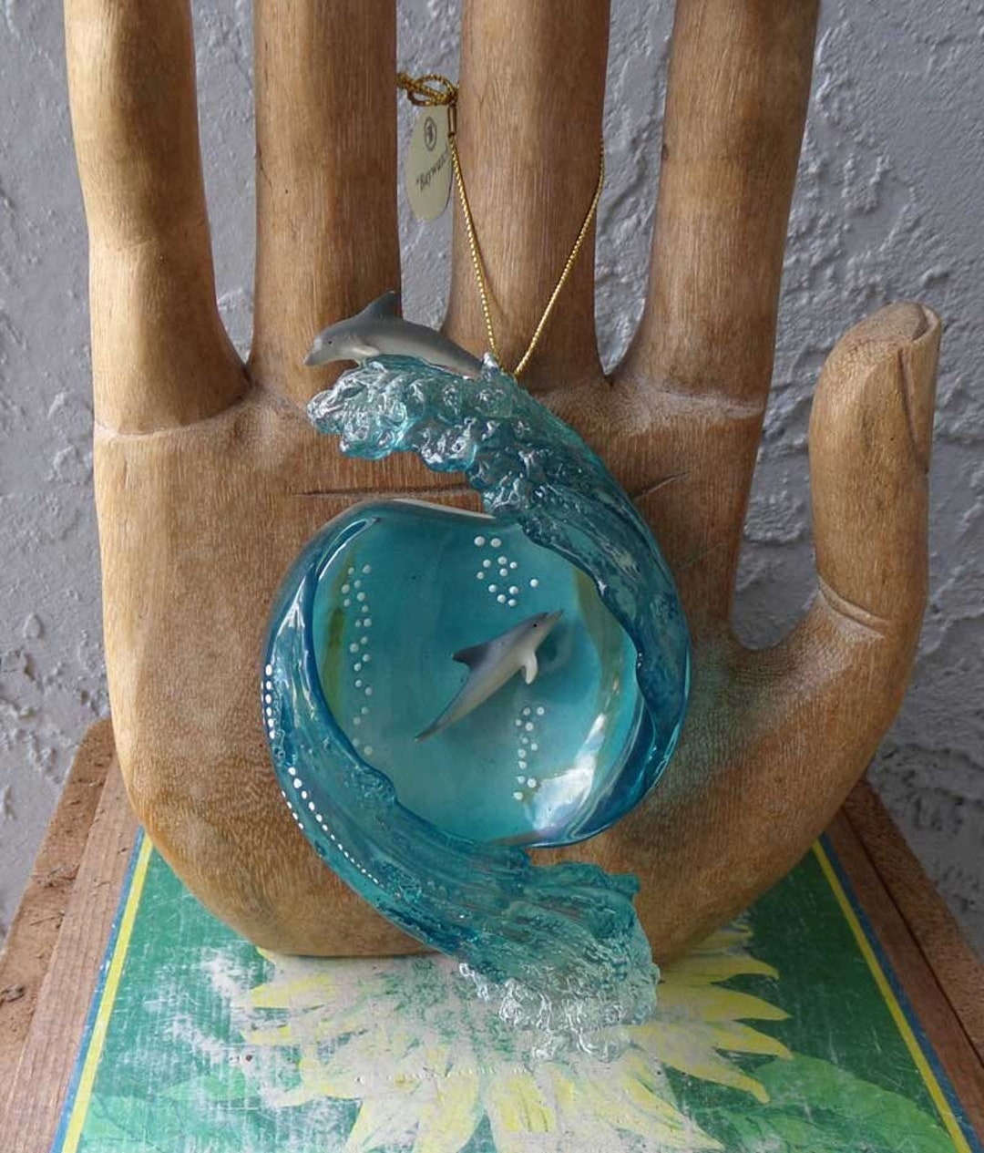 Christian Riese Lassen Ornament, Dolphin Ornament, Baywatch Sea ...